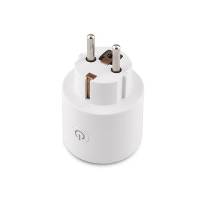 China European Standard 16A Smart Plug Wi-Fi Socket With Power Metering for sale