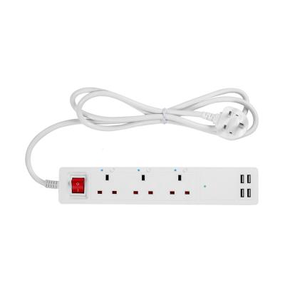 China Smart Wi-Fi Power Strip 4 Outlets 2 USB Ports Works with Alexa Google Home for sale