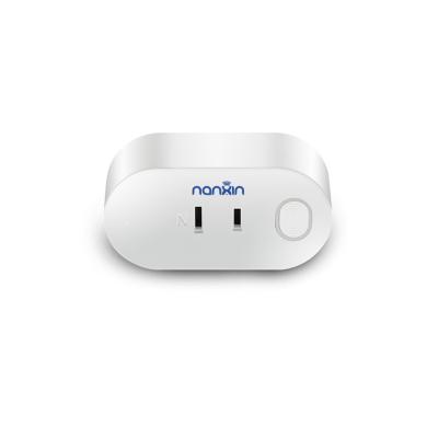 China Smart Wi-Fi Plug Mini 15A Energy Monitoring Space Saving Design PSE Telec Certificate for sale