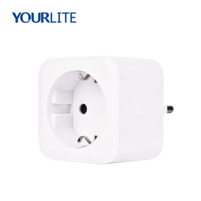 China WiFi Smart Plug Socket 16A EU Power Consumption Monitor Energy Meter for sale
