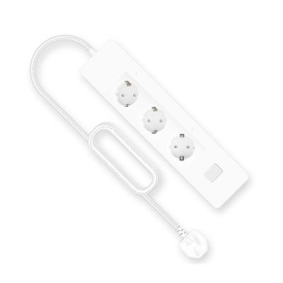 China EU Wi-Fi Power Strip Smart Surge Protector 2500W 10A with Remote Control for sale
