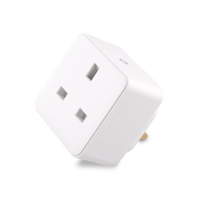 China UK Standard Wi-Fi Smart Plug 16A Remote Control Socket Compatible with Alexa Google Home for sale