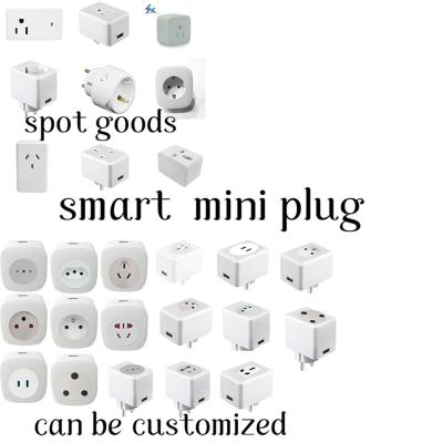 China Smart Mini Plug EU UK US Standard WiFi Outlet Socket 16A 230V for sale