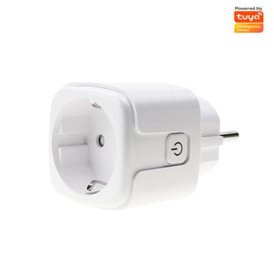 China WiFi Smart EU Plug 16A with Tuya App Power Monitor Energy Meter for sale
