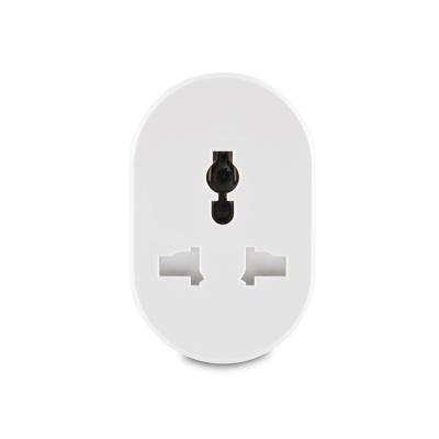 China Oval Indian Standard 10A Wi-Fi Smart Plug Socket with Energy Metering for sale