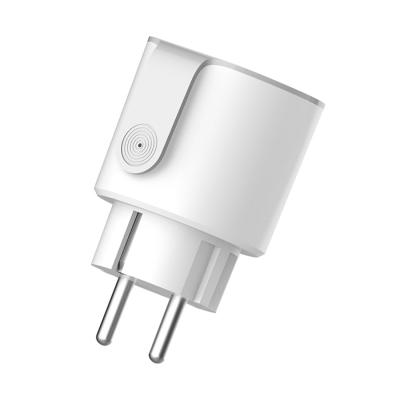 China EU Smart Wi-Fi Plug Socket 16A Work with Alexa Google Home Remote Control for sale