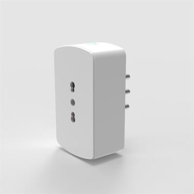 China Italy Smart Plug WiFi Outlet 16A EU Standard Remote Control Socket for sale