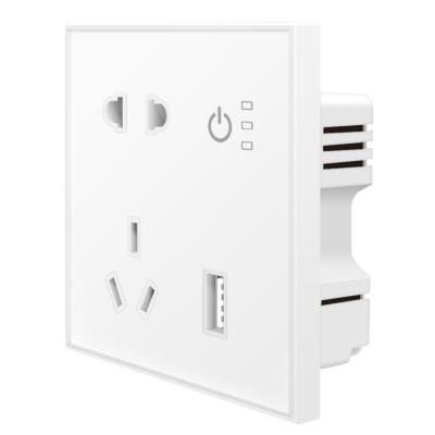 China Smart WiFi Outlet with Remote Control and Energy Monitoring 16A for sale