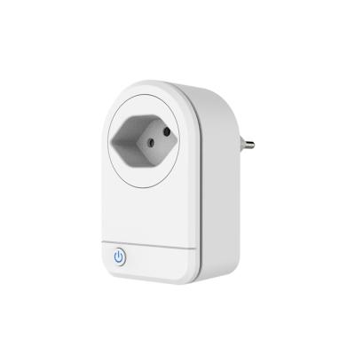 China WiFi Smart Plug Type J 16A 230V Remote Control Outlet for Home Automation for sale