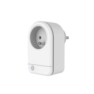 China WiFi Smart Plug EU French Type 16A 230V Remote Control Outlet for sale