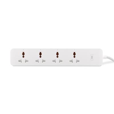 China 4 Way Multifunctional Smart Wi-Fi Power Strip 10A Sub-control Function for sale