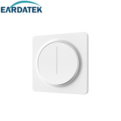 China EU Smart Touch Dimmer Switch 220V 10A Glass Panel WiFi Compatible for sale