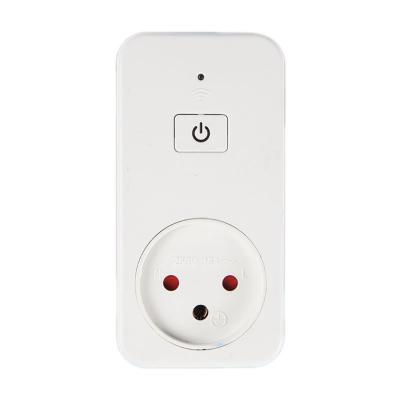 China Israel Smart Plug WiFi Outlet 16A EU Standard Remote Control Smart Home for sale