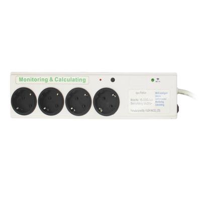 China WiFi Smart Power Strip Energy Monitoring 16A 230V Surge Protected for sale