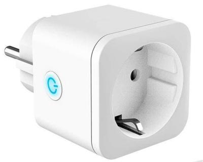 China EU Standard Smart Plug 16A Energy Monitoring WiFi Socket for Home Automation for sale