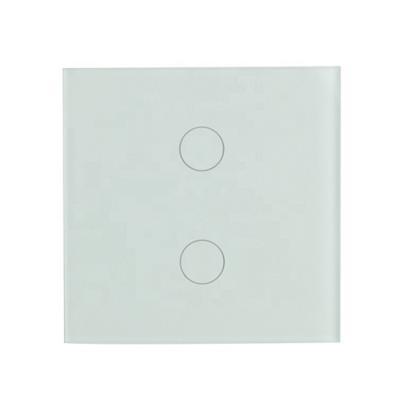 China Smart Touch Switch 10A 250V Glass Panel Wall Light Switch for sale