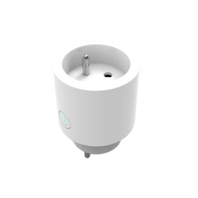 China FR Smart Plug WiFi Outlet 16A 220V with Energy Monitoring and Remote Control for sale