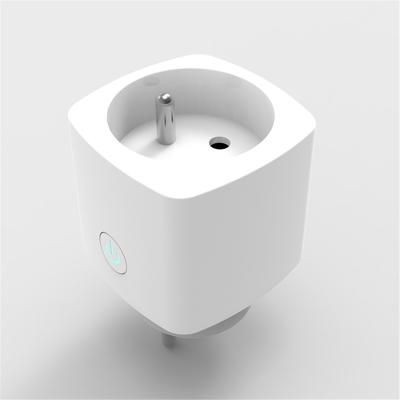 China FR Smart Plug WF-08 WiFi Smart Outlet 16A 220V Remote Control Energy Monitoring for sale