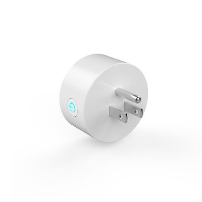 China US Standard Mini Smart Power Monitoring Socket 15A 125V WiFi Enabled for sale