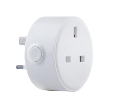 China UK Mini Smart Plug 10A WiFi Remote Control Socket for Home Automation for sale