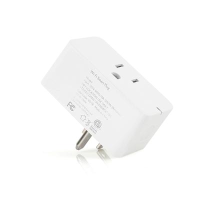 China Smart Wi-Fi Plug US Type 15A 125V Compatible with Alexa Google Home for sale