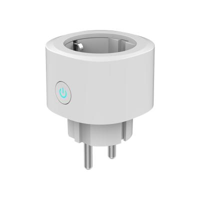 China EU Smart Plug WiFi Outlet 16A 230V Compatible with Alexa Google Home for sale