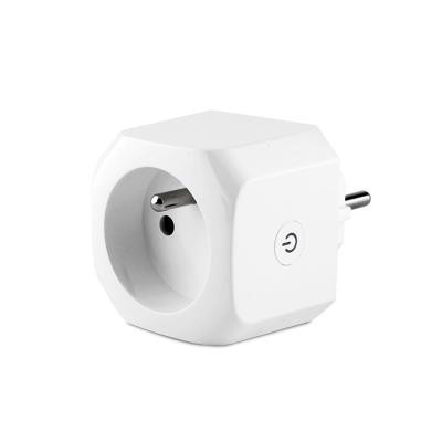 China French Standard 16A WiFi Smart Socket Power Metering for sale