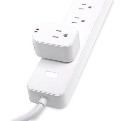 China 6 Outlet US Standard 15A WiFi Smart Power Strip with Sub Control M1611 for sale