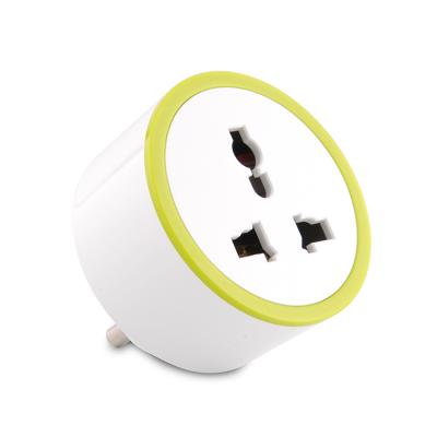 China India Standard 10A WiFi Smart Socket with Power Metering Function for sale