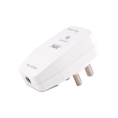 China Indian Standard 16A Smart Plug Wi-Fi Socket with Power Metering for sale