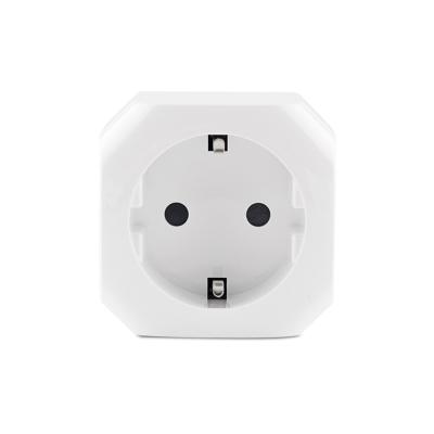 China EU Standard 16A WiFi Smart Plug with Power Metering Energy Monitor for sale