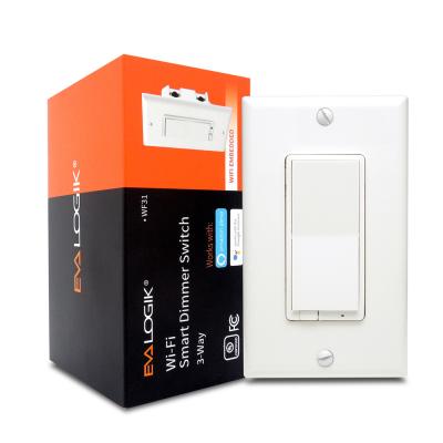China Smart Lighting Dimmer Switch 220V 10A WiFi Touch Control for Home Automation for sale