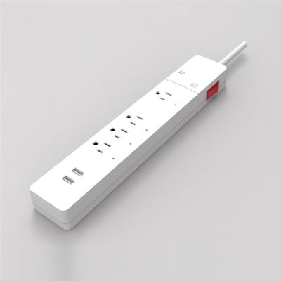 China Power Board DR-1708 8 Outlet Surge Protector 1700J Energy Saving Strip for sale