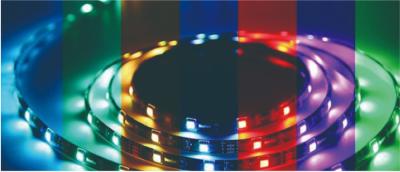 China Smart Strip Light EBE-CON 12V 5050 RGB LED Flexible Tape 5m for sale