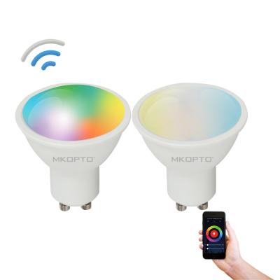 China Smart GU10 LED Bulb 7W Dimmable WiFi Compatible with Alexa Google Home for sale