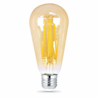China Filament A19 Dimmable LED Bulb 60W Equivalent 800 Lumens E26 Base for sale