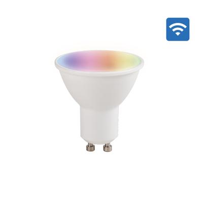 China Smart LED Bulb 5W WiFi E27 Dimmable RGBWW Compatible with Alexa Google Home for sale