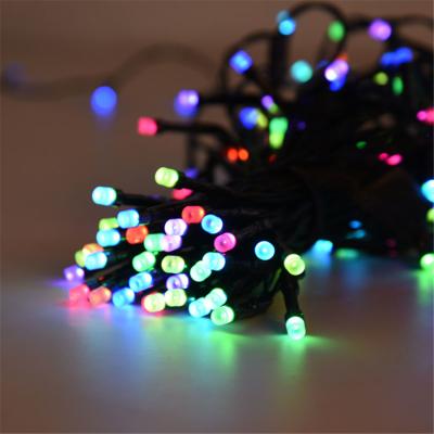China Tuya WiFi RGB Color LED String Lights 50m Outdoor Decoration for Wedding Party for sale