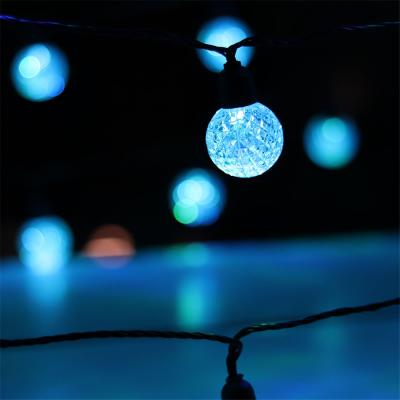 China Outdoor RGBIC String Lights 50ft Waterproof Festoon Party Decor with Remote Control for sale