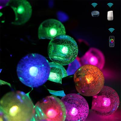 China Smart String Light SSL7 10m 50 LED Outdoor Decorative Lighting for sale