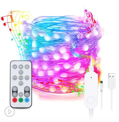 China Smart Wi-Fi RGBW Fairy String Lights 50ft 300LED Outdoor Christmas Decor for sale
