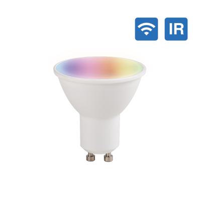 China GU10 Wi-Fi LED Intelligent Bulb RGB+CCT for sale