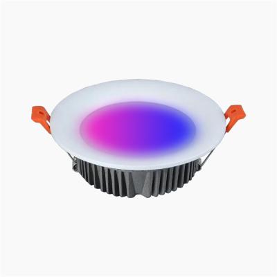 China 30W Smart LED Down Light Dimmable 3000K-6500K CCT Selectable for Commercial Use for sale