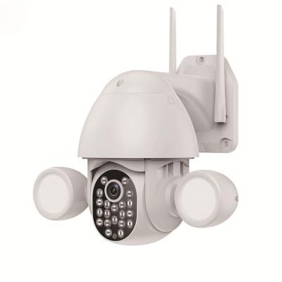 China Smart Wireless 3.0MP Floodlight Camera 1080P Night Vision Motion Detection for sale