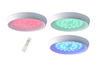 China Tuya Smart LED Ceiling Lamp 40W RGB Dimmable 495mm Round Ceiling Light for sale