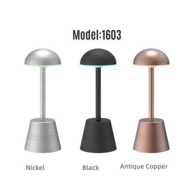 China WiFi Portable Table Lamp RGBW Night Light Rechargeable 5W App Control for Bedroom Living Room Office for sale