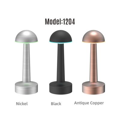China Smart Cordless Table Lamp 12W LED Portable Night Light with Phone Control for Indoor Outdoor Use for sale