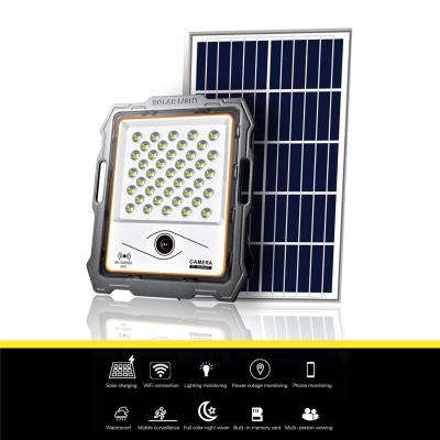 China 100W Wireless Solar Light with 2MP Wi-Fi Camera for Outdoor Security for sale