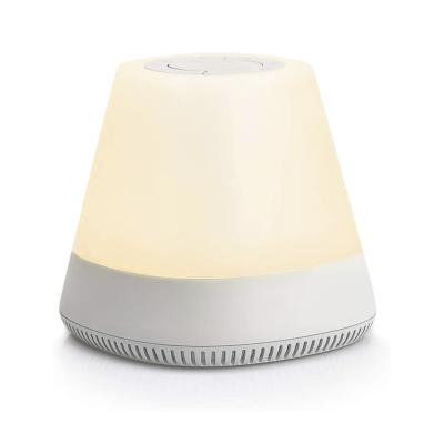 China WiFi Baby Sound Machine White Noise Soother with Night Light 7 Colors for sale
