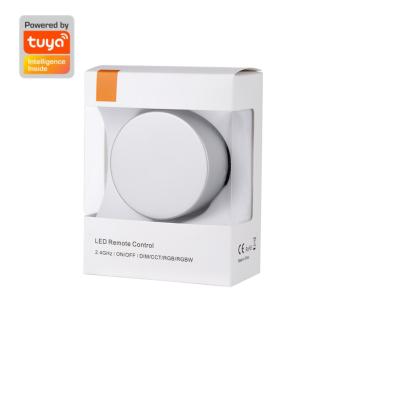 China WiFi CCT Controller 12-24V DC LED Strip Light Tunable White Remote Control for sale